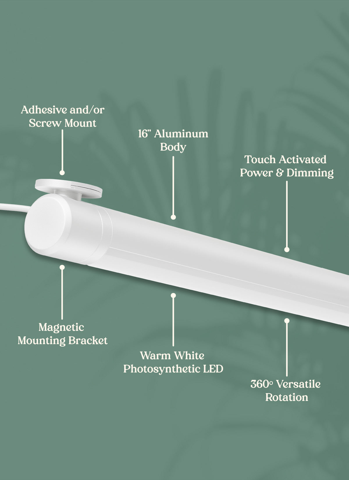 Grove™ LED Grow Light | Bar light for indoor plants - Soltech