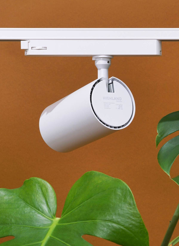 Hardwired Track Lighting for Indoor Plants | Hardwired Highland™ Track ...